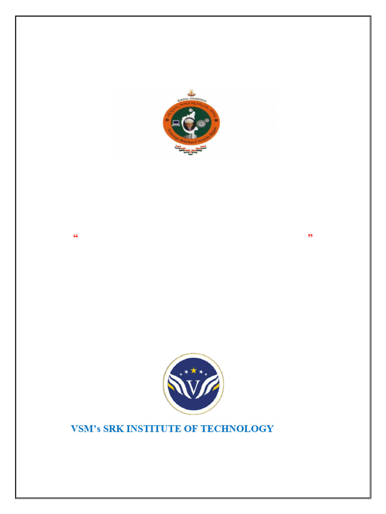 Front Pages Techincal Seminar Hareesh | PDF