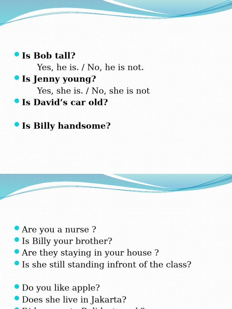 Question Words 1 | PDF