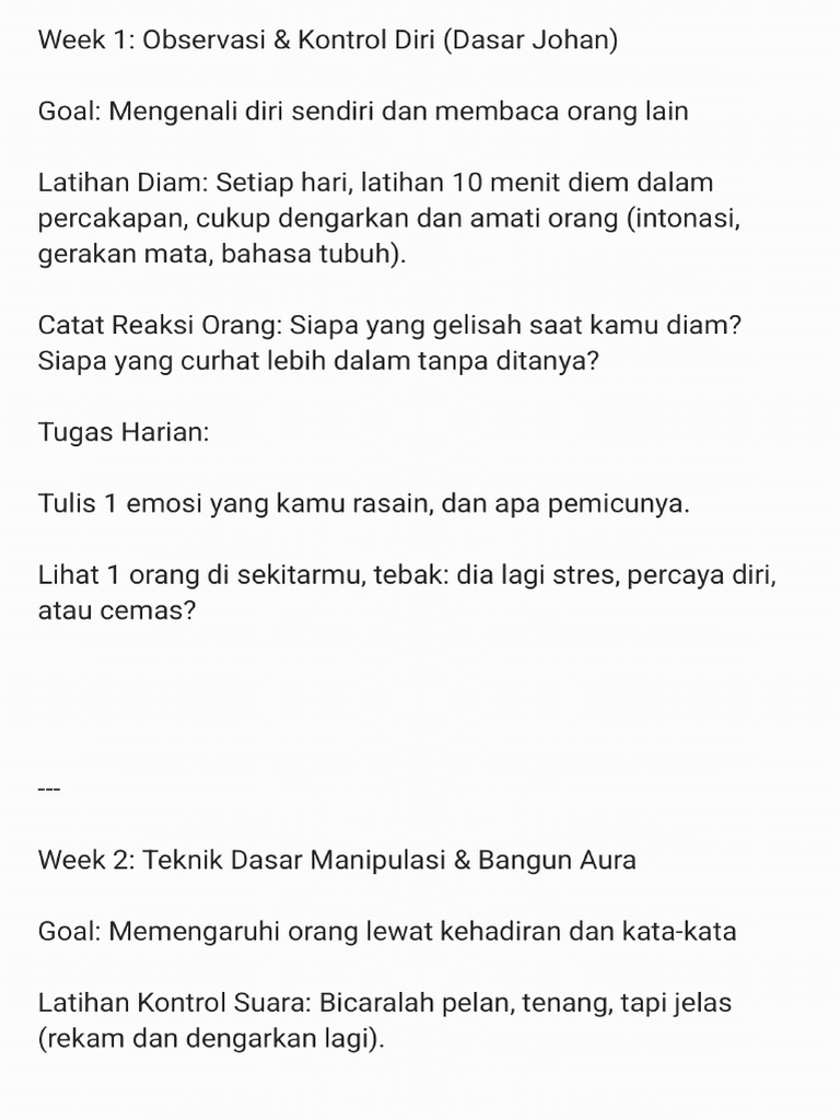 Belajar Manipulasi Johan Liebert - 250412 - 232103 | PDF