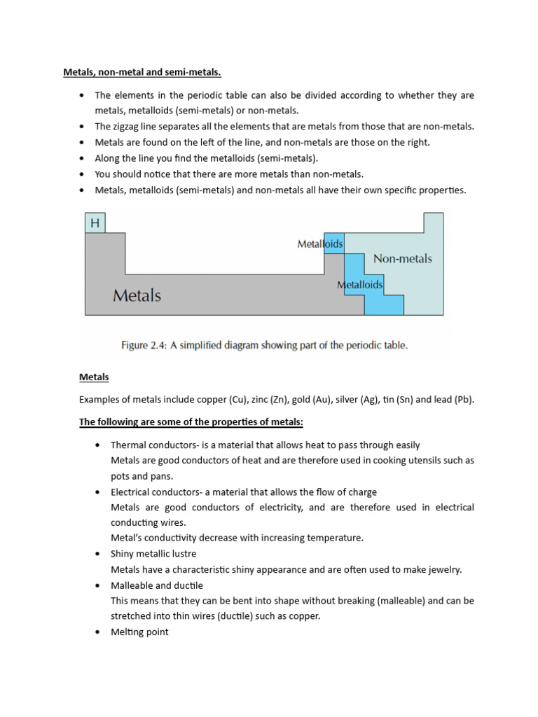 Metals | PDF | Semiconductors | Electrical Conductor