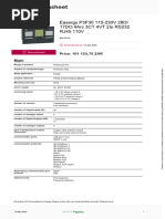 Datasheet - Easergy P5 Protection Relays - P5F30 | PDF ...