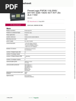 PowerLogic P3U20 Universal Protection Relay | PDF | Ac Power | Power Supply