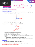 IB2 - Tọa Độ Vectơ - Biểu Thức Tọa Độ Các Phép Toán Vectơ | PDF