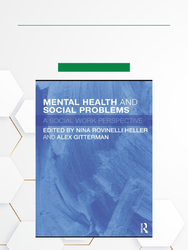 Mental Health and Social Problems Guide | PDF | Child Abuse | Mental Health