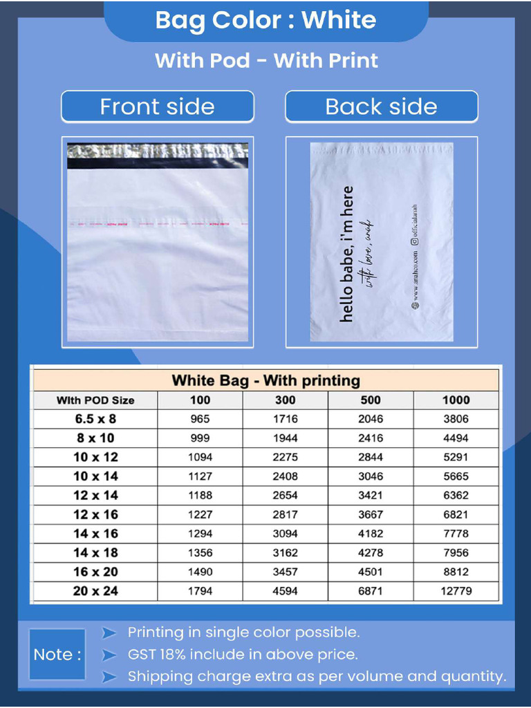 Everest Packaging Price | PDF