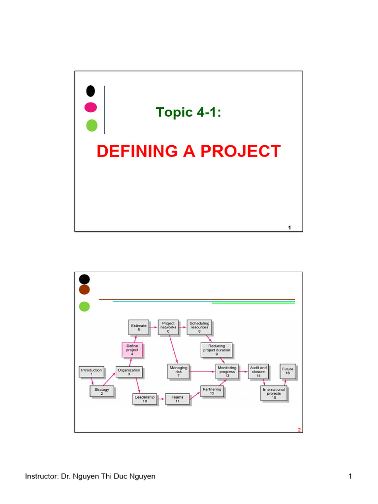 Steps to Define a Project Scope | PDF | Business
