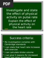 Lab Report - Cardiovascular Function During Exercise - Learn How Your ...