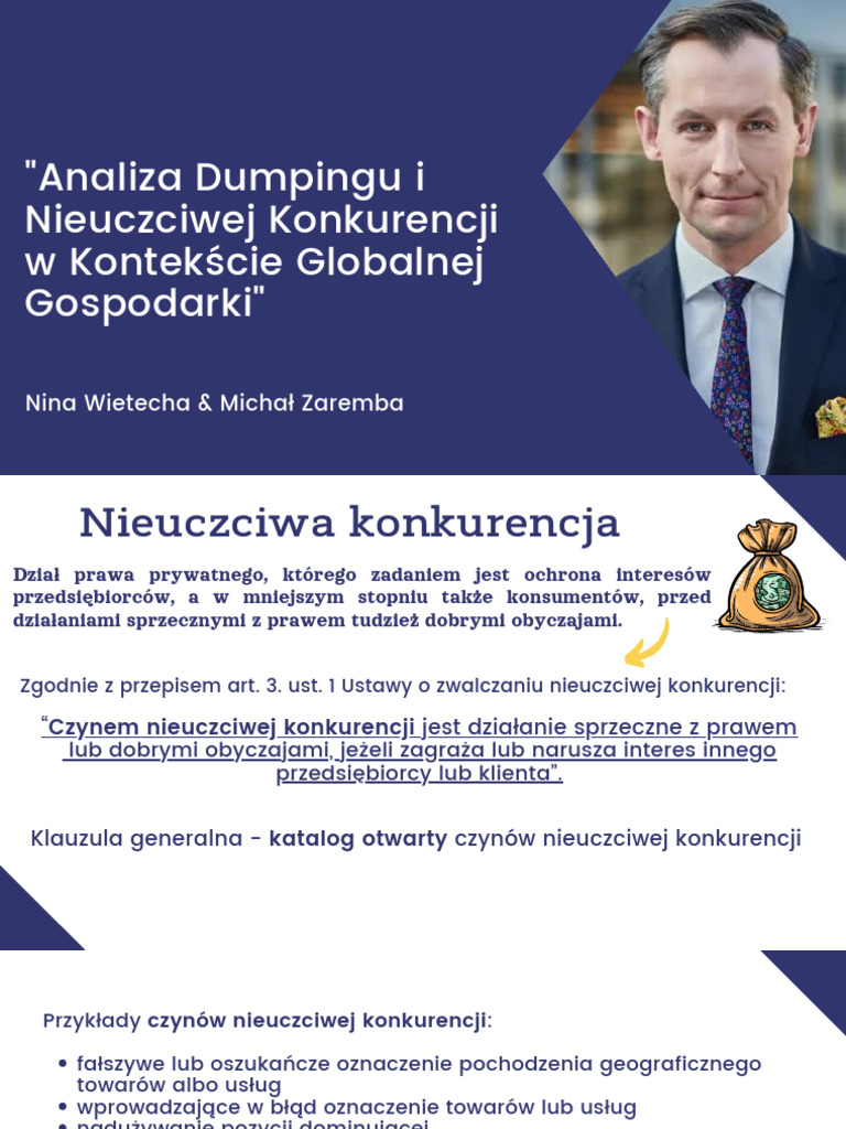 Prezentacja Dumping | PDF