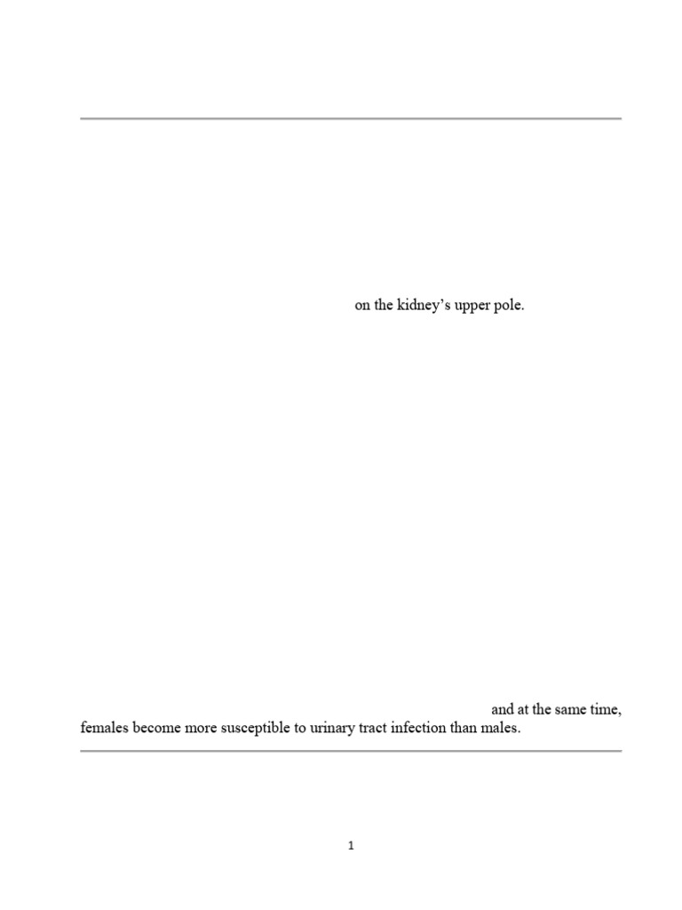 Anatomy of Urinary System and Hydronephrosis | PDF | Urinary System ...