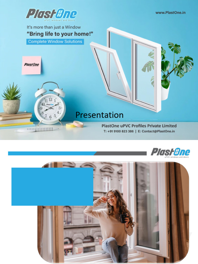 PlastOne Presentation Book April - 2024 | PDF | Window | Building ...