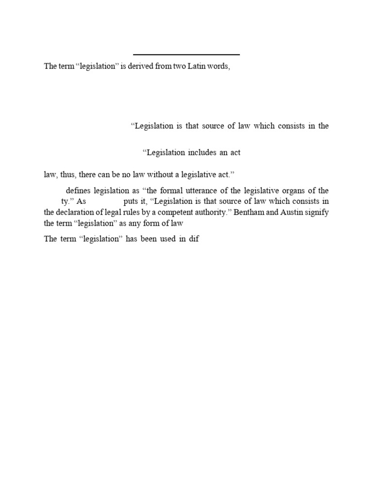 Principles of Legislative Drafting | PDF | Statutory Interpretation ...