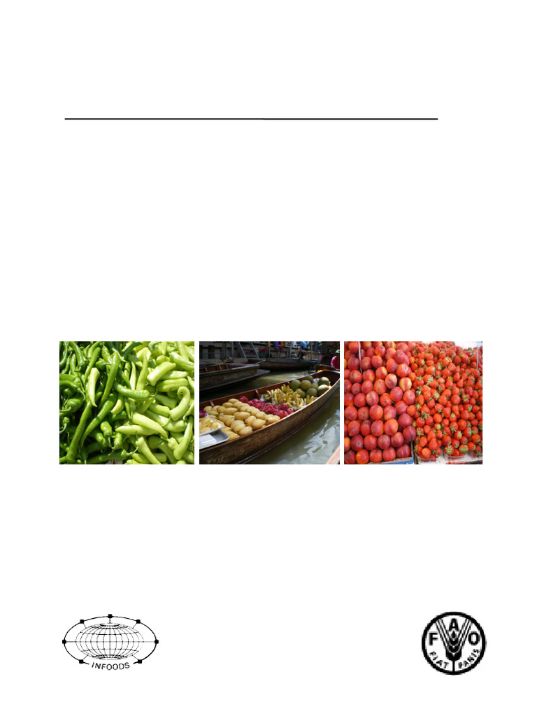 Food Composition Data Verification Guidelines | PDF | Metadata