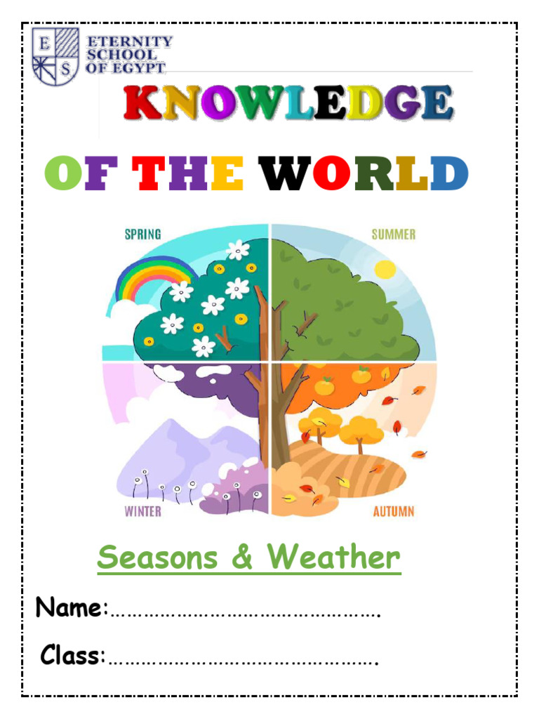 Seasons and Weather Overview | PDF
