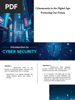 Introduction To Cybersecurity | PDF | Security | Computer Security