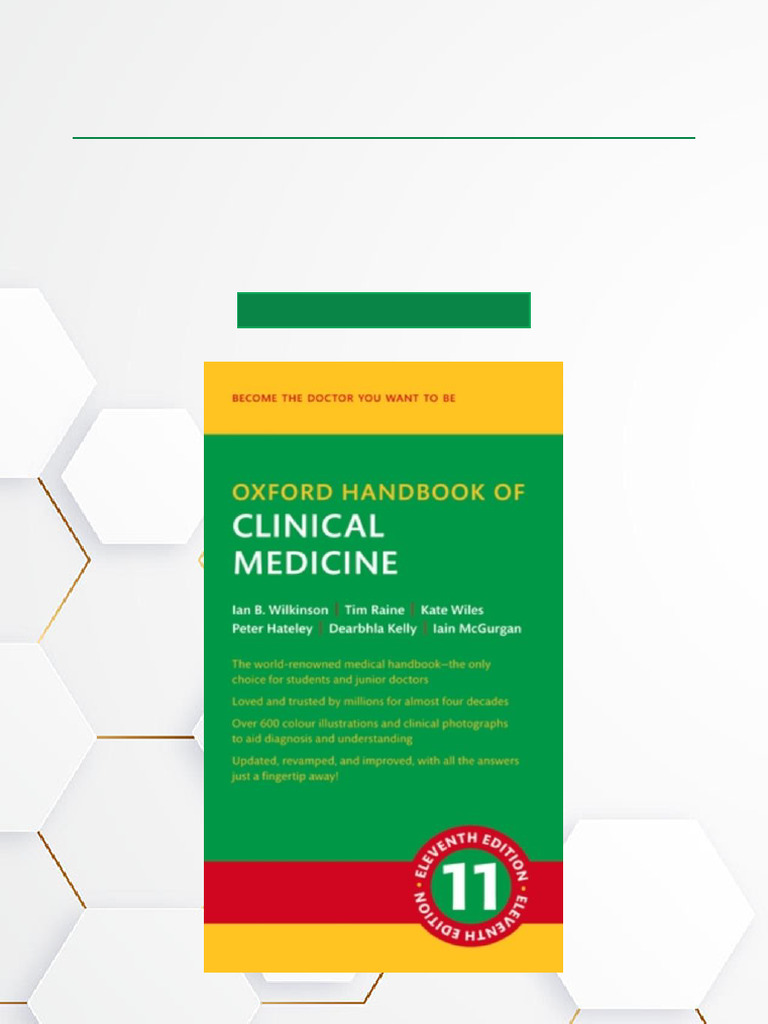 Oxford Handbook of Clinical Medicine International Edition - 11th ...