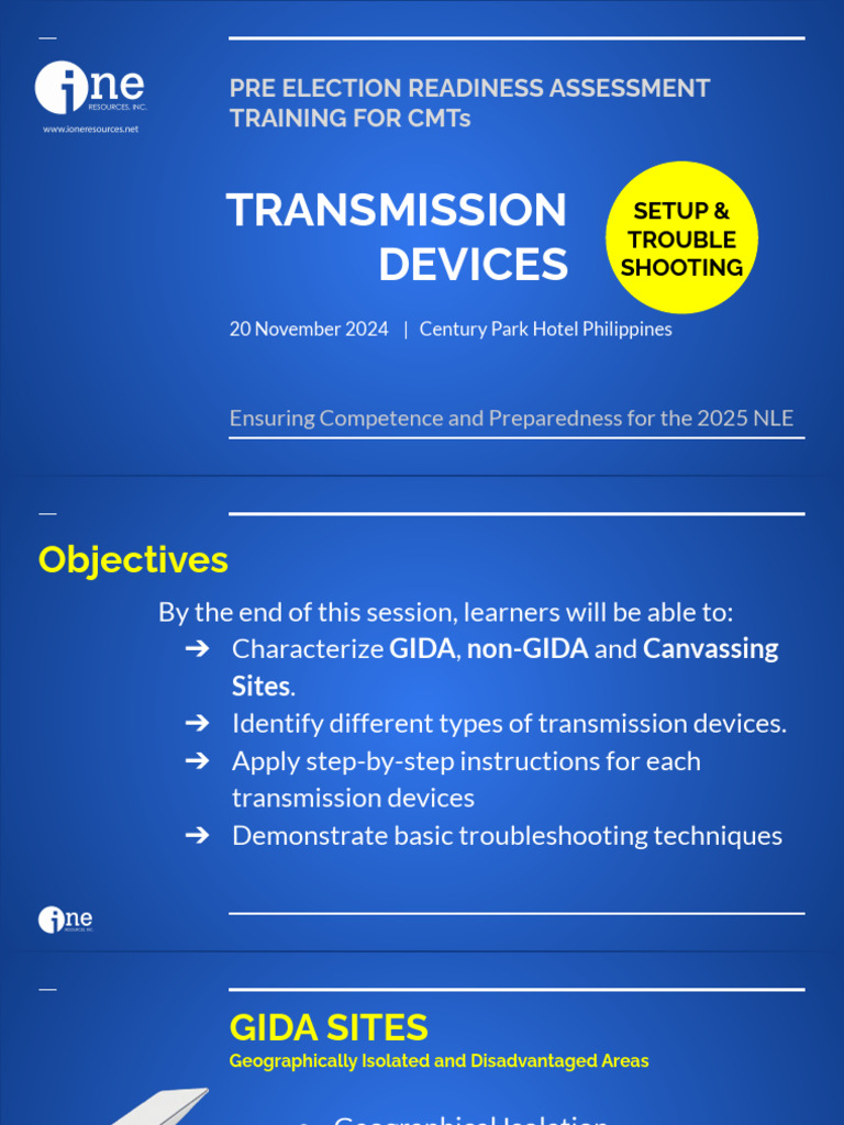 CMT Training Presentation | PDF | Computer Network | Local Area Network