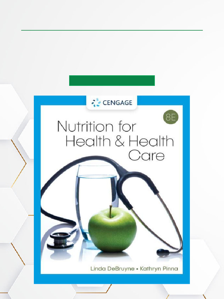 Nutrition For Health and Health Care - 8th Edition All Chapter | PDF ...