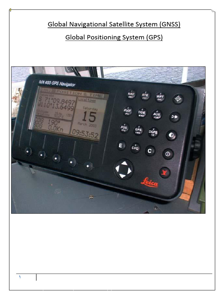 Nav Aid2 | PDF | Global Positioning System | Ionosphere