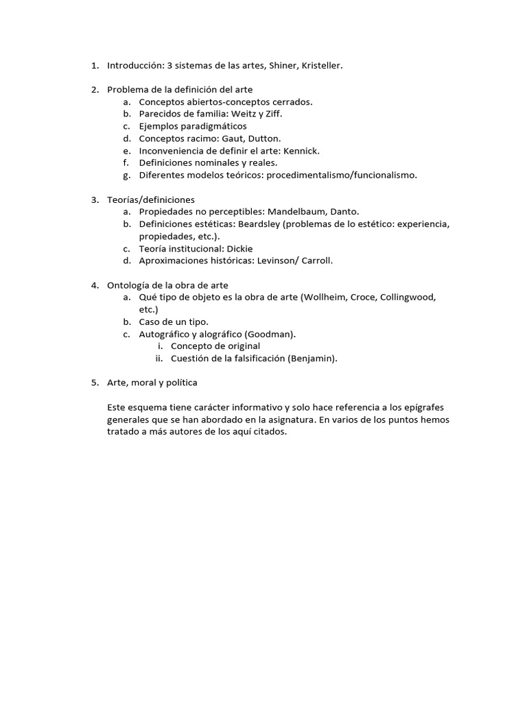 Esquema Estética II-24 | PDF