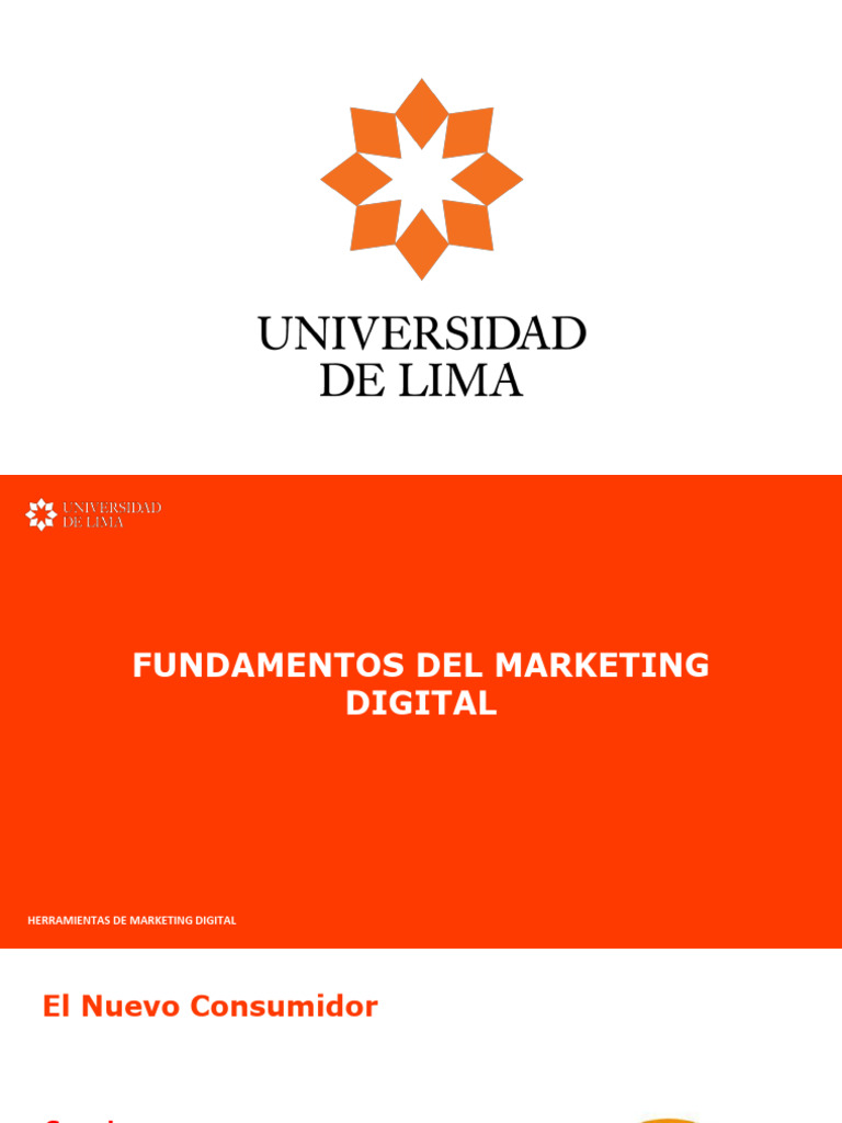 Semana 01 - Fundamentos Del Marketing Digital - HMD | PDF ...