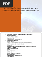 IAS 20 Accounting-For-Government-Grants-And-Disclosure-Of-Government-Assistance | PDF | Finance ...