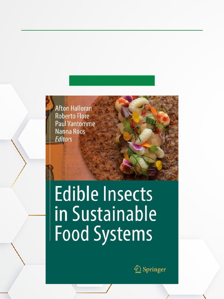 Edible Insects in Sustainable Food Systems Readable Ebook Download | PDF | Fly | Lepidoptera