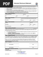 Indiana Odometer Disclosure Statement | PDF | Department Of Motor ...