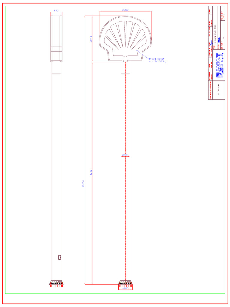 Postajni Znak Shell 16m Za Statiko | PDF