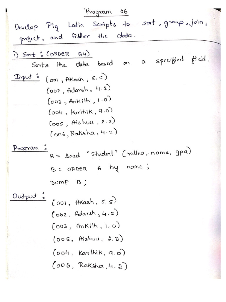 BDA LAB 06 prog | PDF