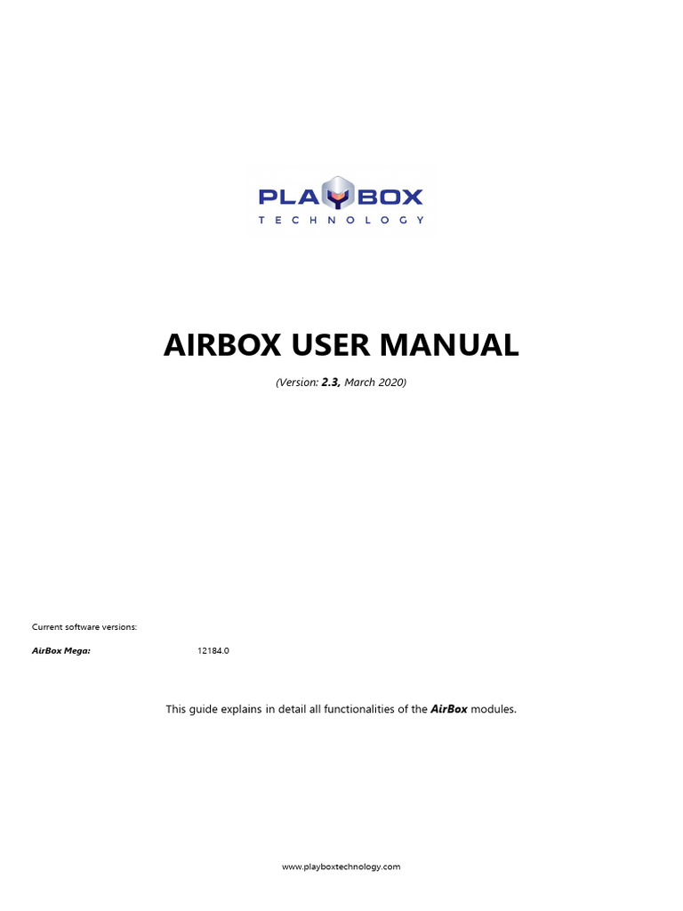 AirBox 2021 | PDF | Computer File | Metadata