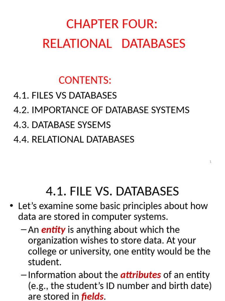 4. Relational Database | PDF | Databases | Relational Model