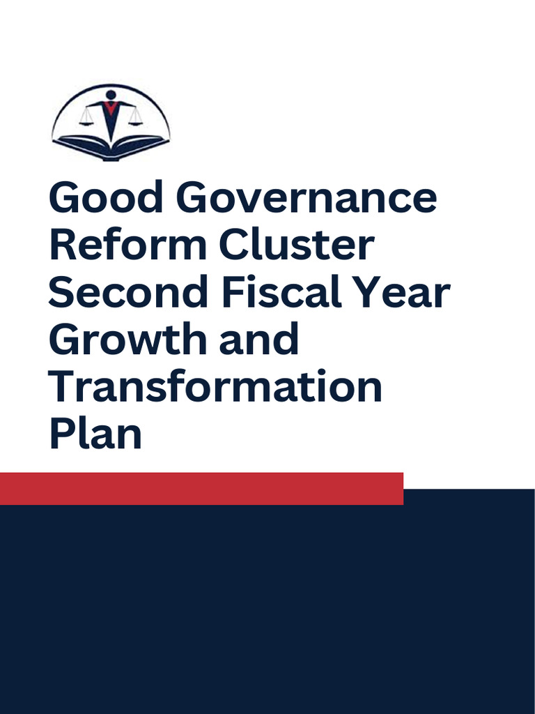 Good Governance Reform Cluster Second Fiscal Year Growth and ...