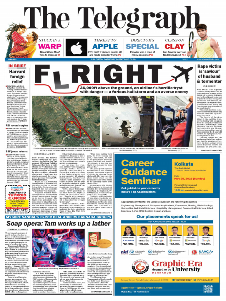 The Telegraph t1+ t2 24-05 | PDF