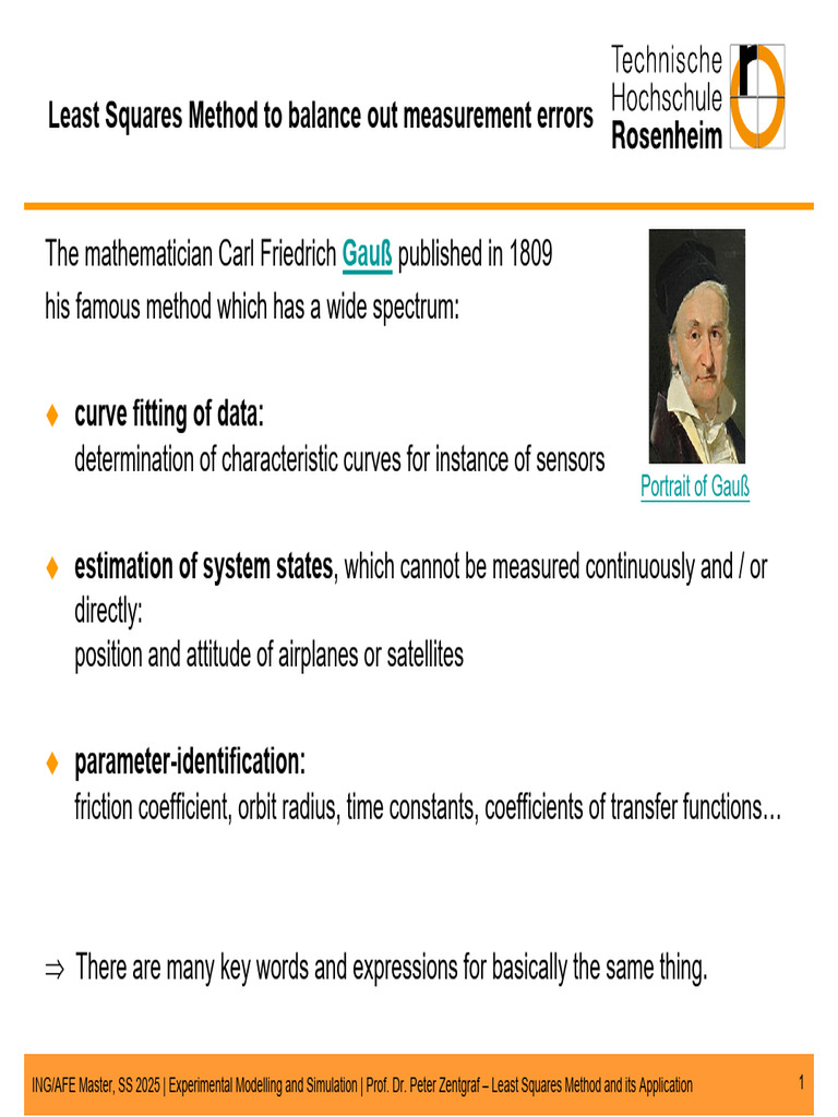 D1 Method LeastSquares v1p3 | PDF | Least Squares | Matrix (Mathematics)