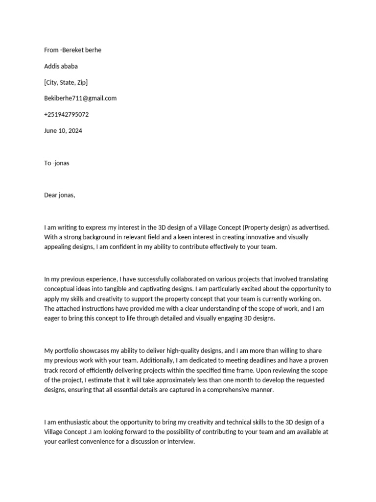 3d Concept Design by Jonas | PDF