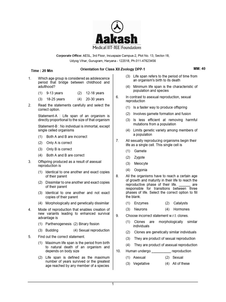 XII-Orientation DPP Zoology | PDF | Evolution | Genetic Variation