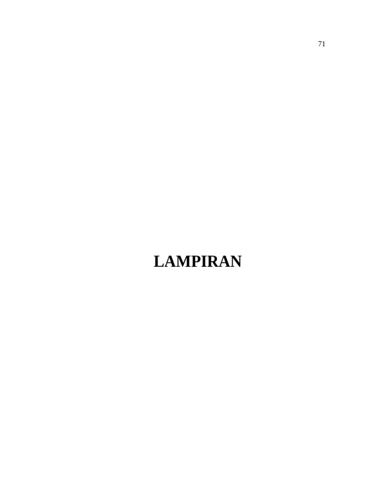 Lampiran A | PDF