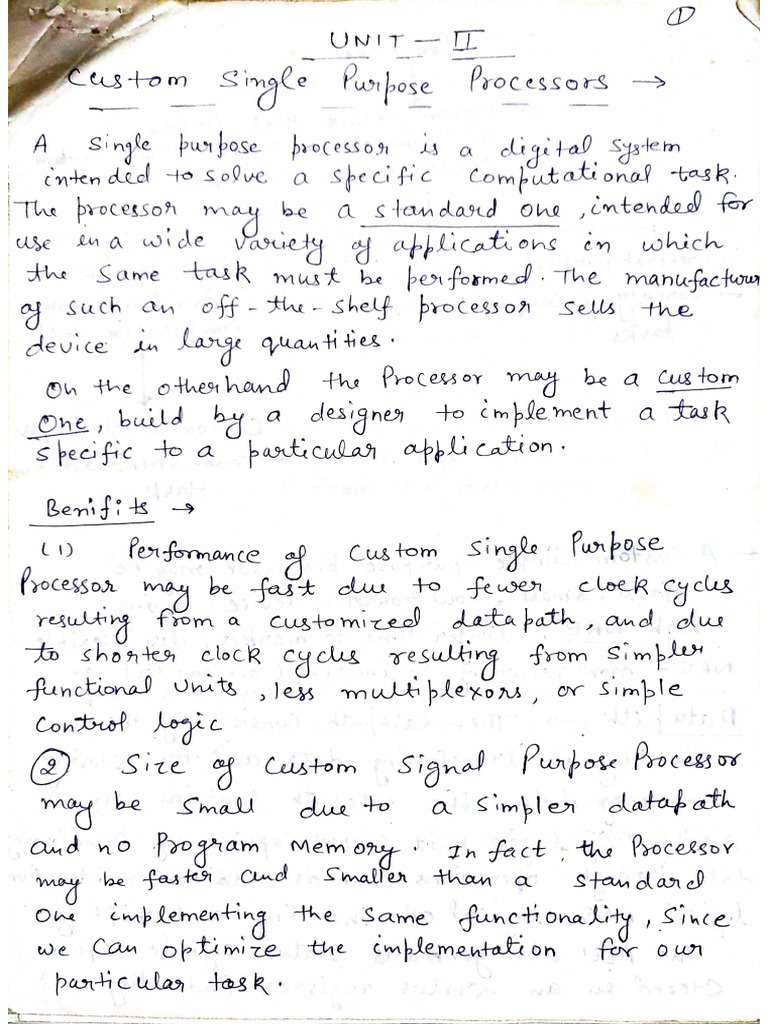 Embedded system Unit 2 | PDF