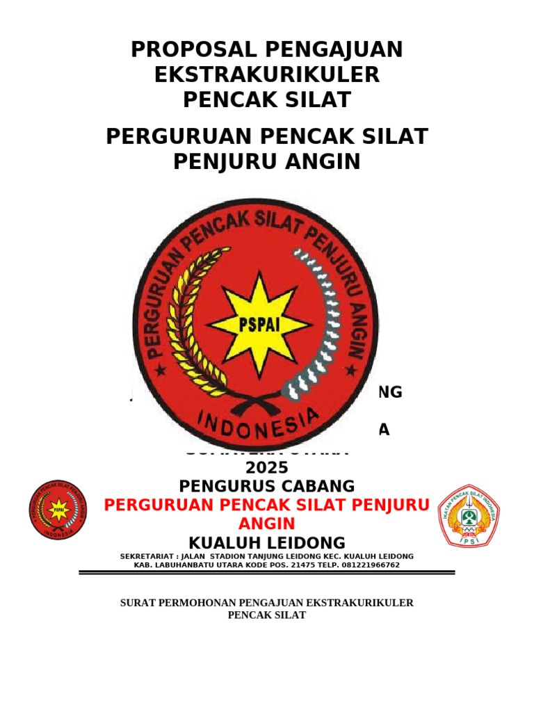 Surat Permohonan Ekskul | PDF