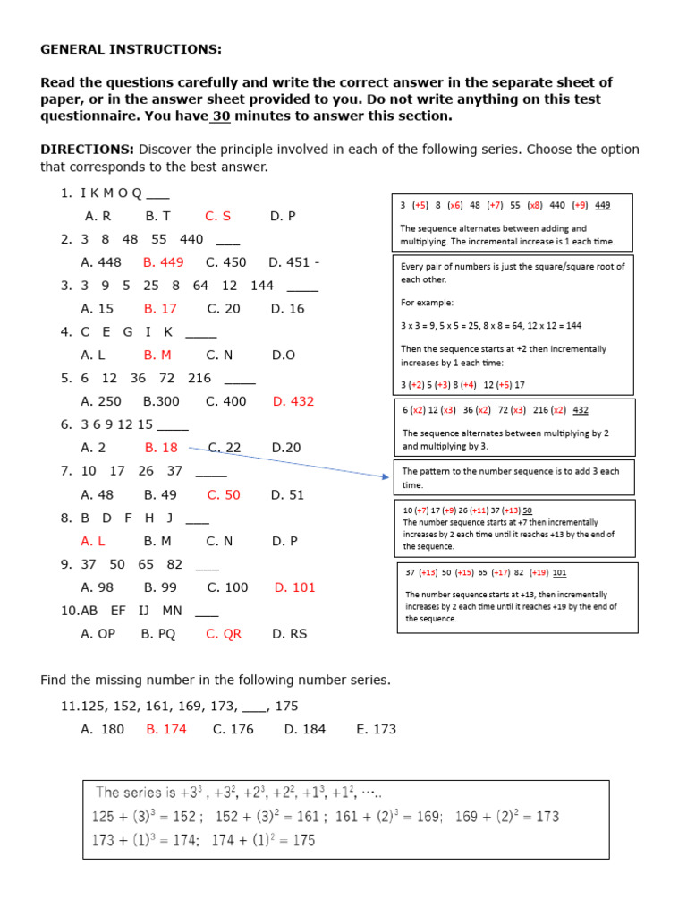 Answer-Key-Practice-Test | PDF | Argument | Shape
