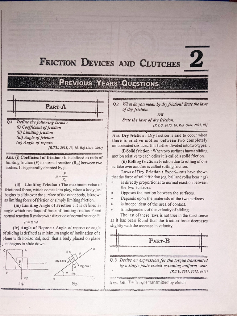 Theory of Machine NK Rtu & Btu | PDF
