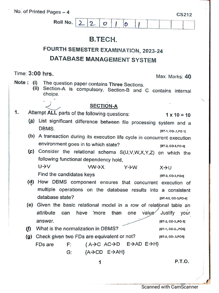 CS212 Y2s4 Ese 2023-24 | PDF