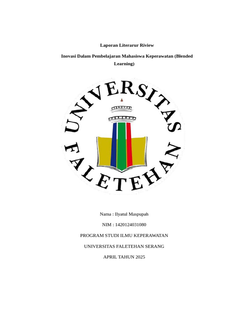 Inovasi Blended Learning Keperawatan | PDF