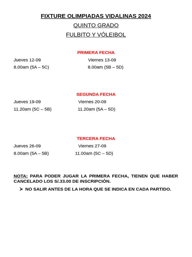 Fixture 5to | PDF