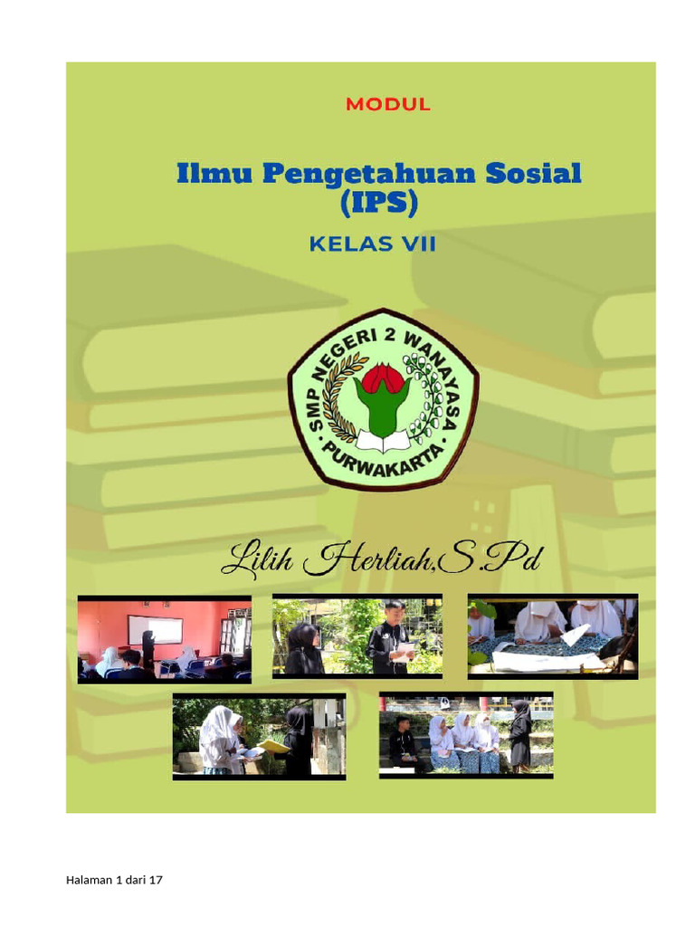 Modul Ajar - IPS 7 Keg. Eko. Masy. | PDF