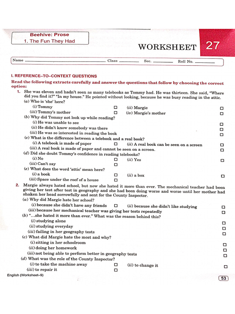 Class 9 Assignment | PDF