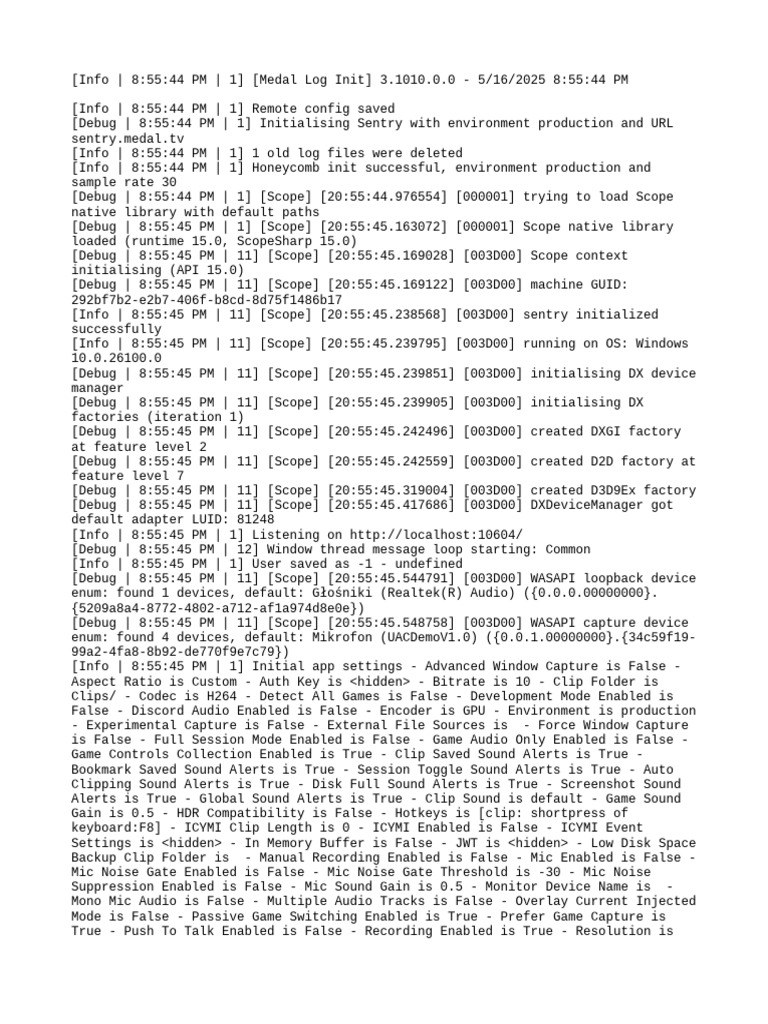 Medal Log 20250516 | PDF | Computing | Computer Architecture