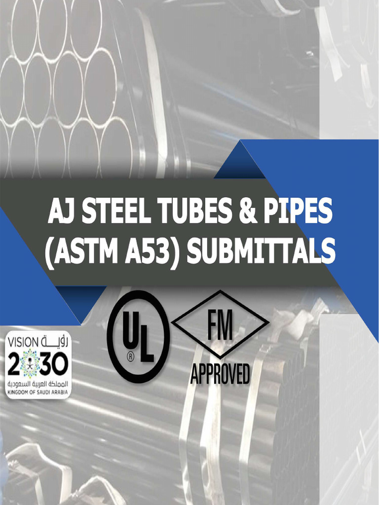 Ajmal Steel Tubes & Pipes Overview | PDF | Pipe (Fluid Conveyance ...