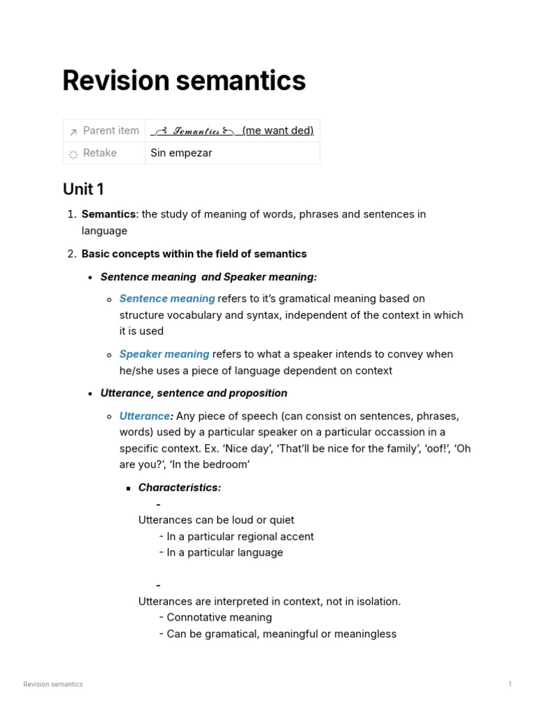 Revision Semantics | PDF | Semantics | Proposition