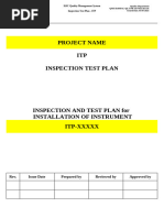 ITP Hold, Witness, Review, Surveillance Points | PDF